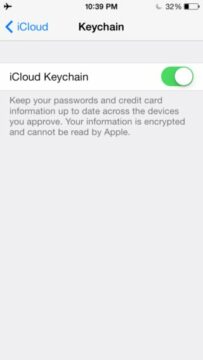 How to Setup iCloud Keychain on iOS devices - Guide