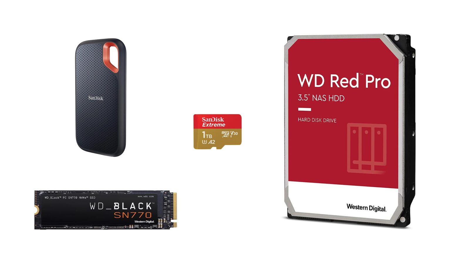 Get Up To 57 Percent Off On A Wide Range Of Western Digital, SanDisk ...