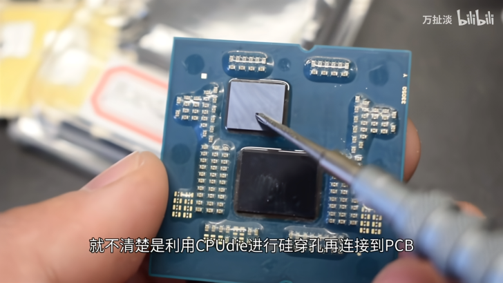 AMD Ryzen 7 9800X3D Chip Teardown Reveals Shiny Blue 3D V-Cache Stack ...